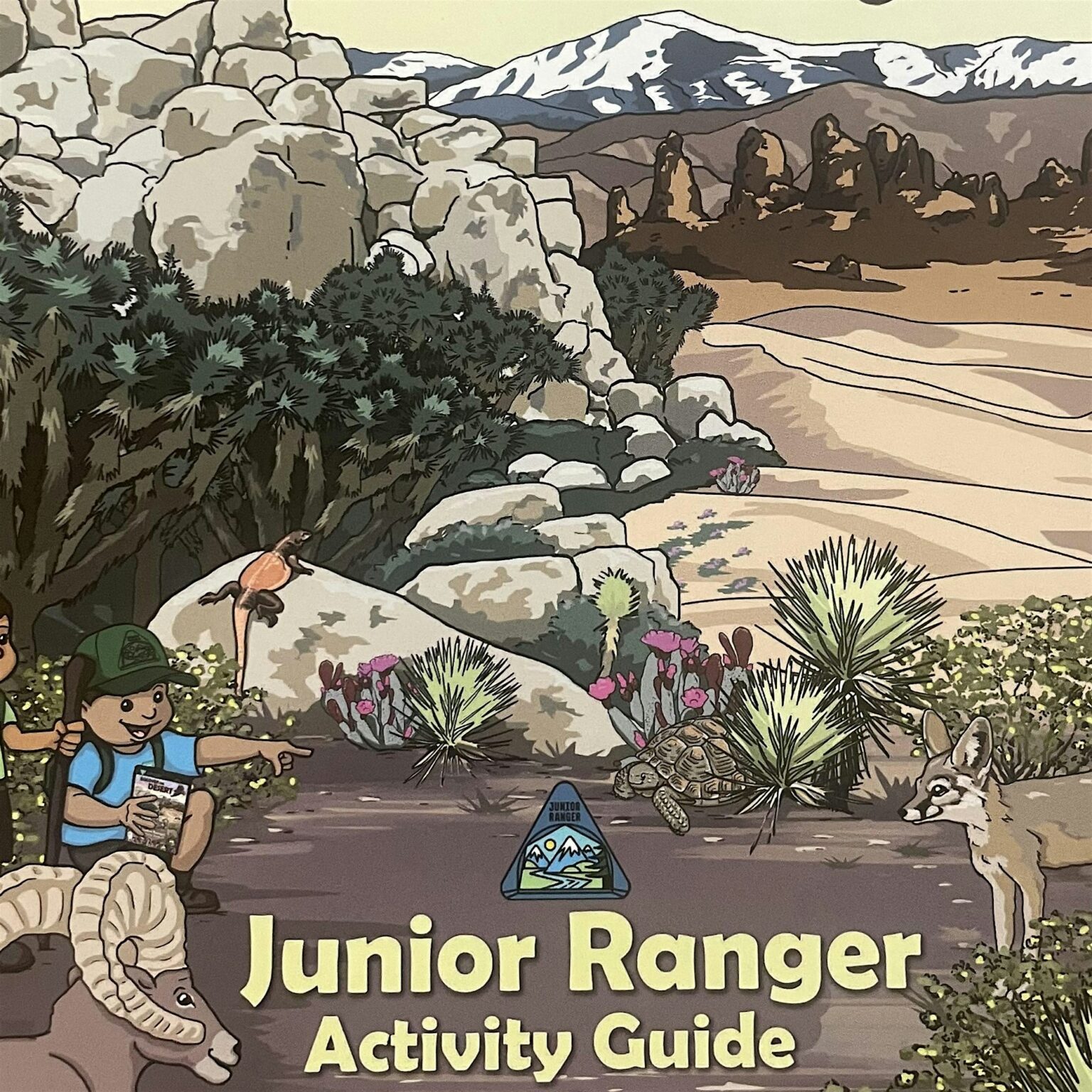 Junior Ranger Day at the National Monument - Desert Mountain